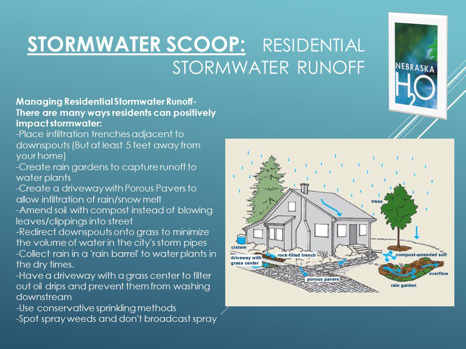 Managing Residential Stormwater Runoff | Nebraska H20