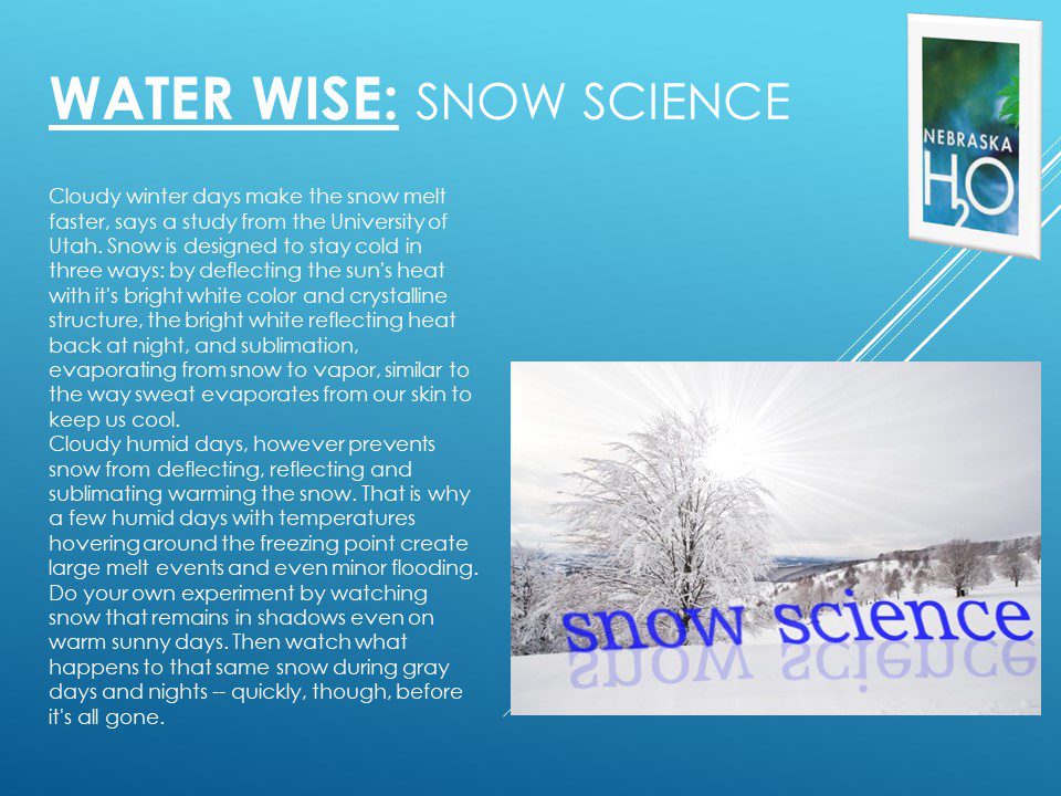 Snow Science | Nebraska H20